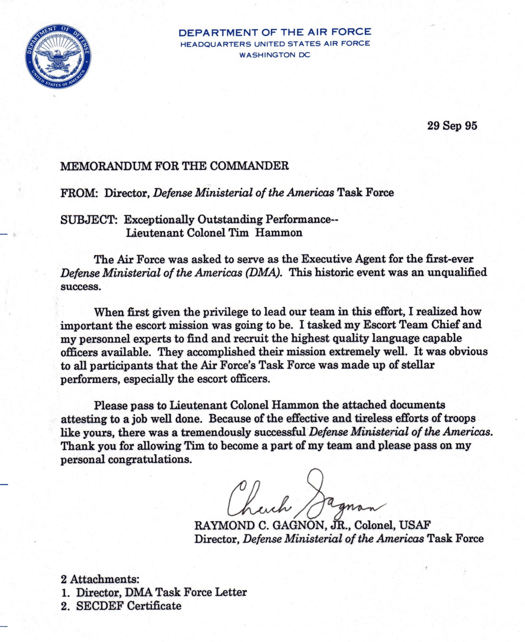 The First Defense Ministerial of the Americas – Hammon Dot Org